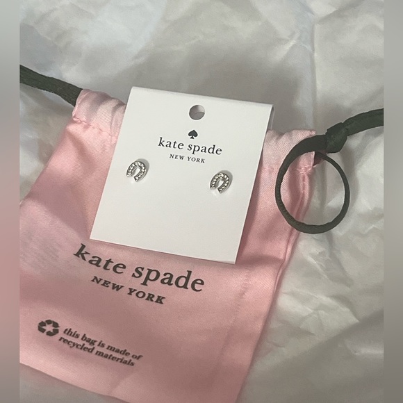 kate spade | Jewelry | Kate Spade Youre A Gem Horseshoe Studs | Poshmark
